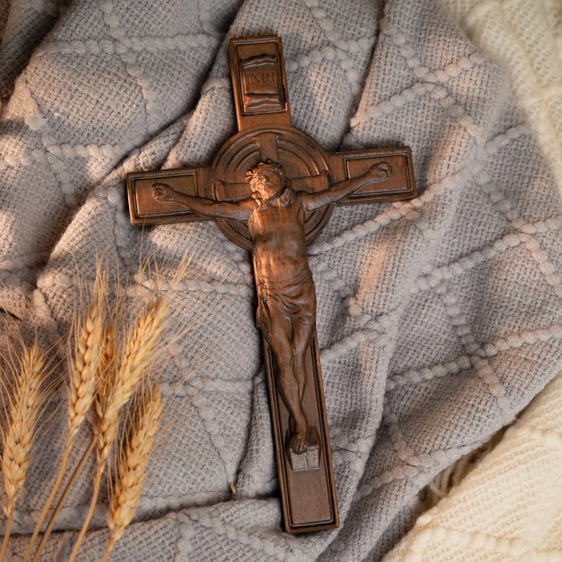 crucifix wall cross catholic crucifixion jesus crucifixion wooden cros ...